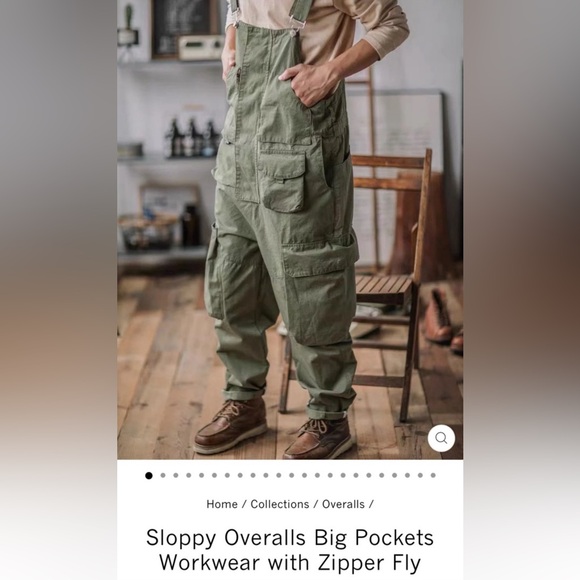 Made | Pants | Mens New Olive Overalls | Poshmark